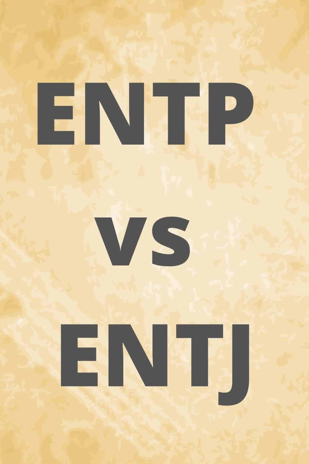 ENTP vs ENTJ - Pesonality Guru