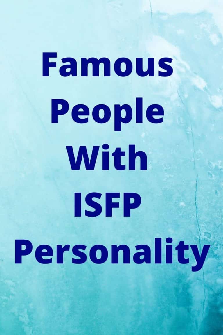 Famous People With ISFP Personality - Pesonality Guru